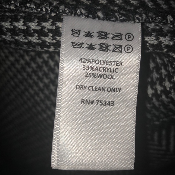 Christian Siriano | Jackets & Coats | Christian Soriano Tweed Chevron ...